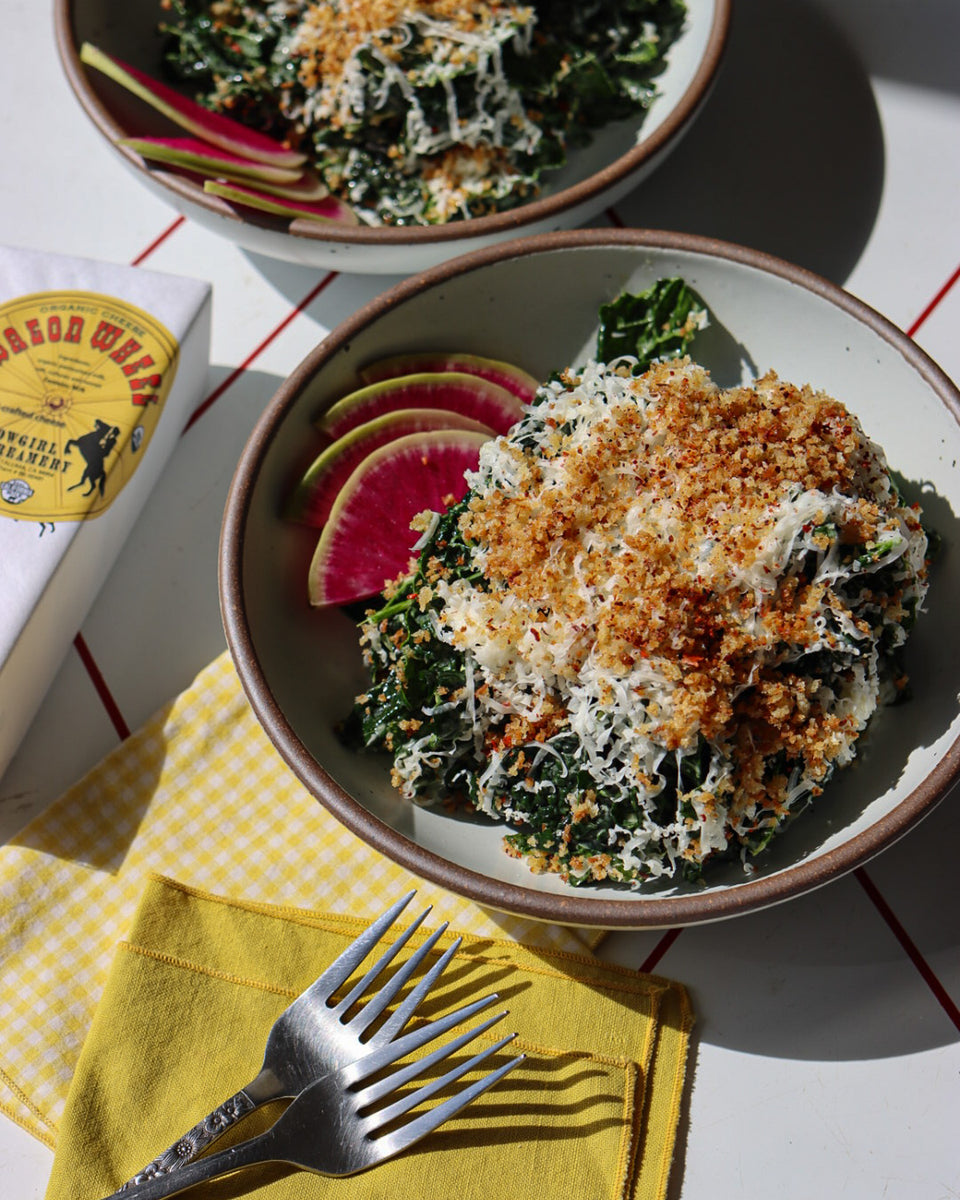 Wagon Wheel Kale Caesar – Cowgirl Creamery